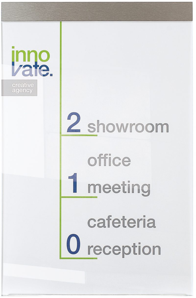 Customizable Indoor Signs Using the Change Sign System