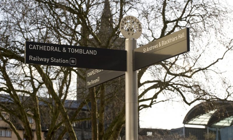 Via Sign System - ID Signsystems Architectural Signage, Design & Lighting