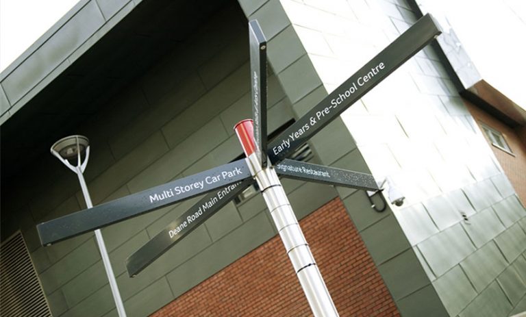 Via Sign System - ID Signsystems Architectural Signage, Design & Lighting