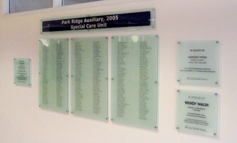 Donor Signs: Donor Recognition Signs - IDS Signage Company