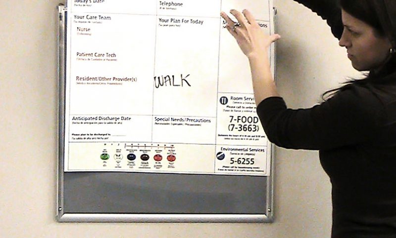 Patient Care Boards Increase Healthcare Communication