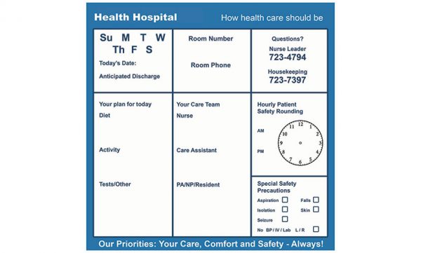Patient Care Boards Increase Healthcare Communication