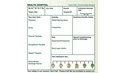Patient Care Boards Increase Healthcare Communication