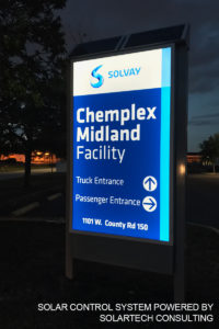 Outdoor Signage: Custom Solar Signs - IDS Signage Company