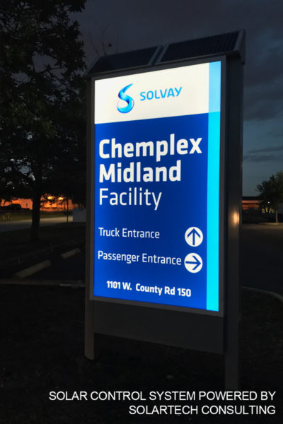 Outdoor Signage: Custom Solar Signs - IDS Signage Company