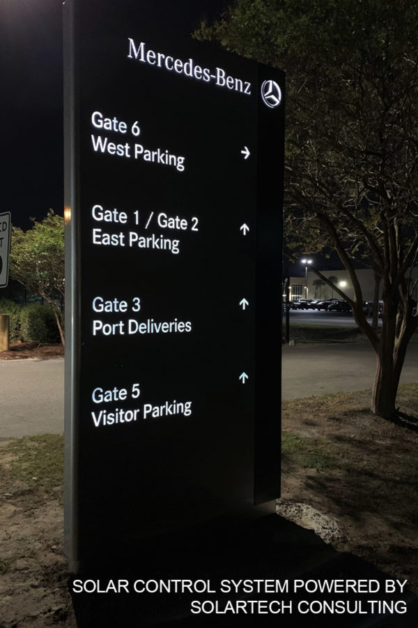 Outdoor Signage: Custom Solar Signs - IDS Signage Company