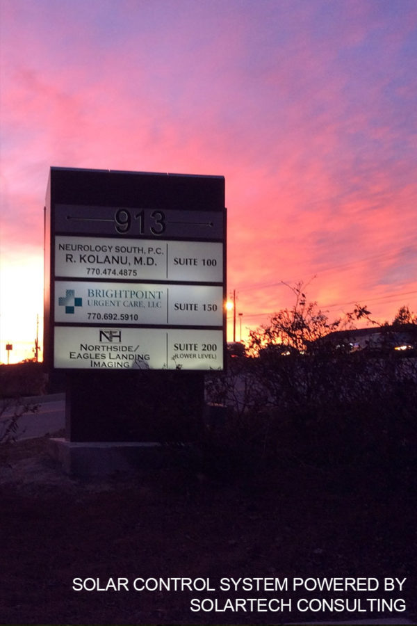 Outdoor Signage: Custom Solar Signs - IDS Signage Company