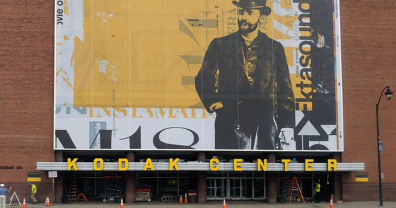 Urban Landmark: Kodak Center - ID Signsystems Design Facilitation