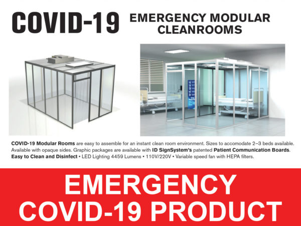 COVID-19 Dry Erase Communication Board - IDS Signage Company