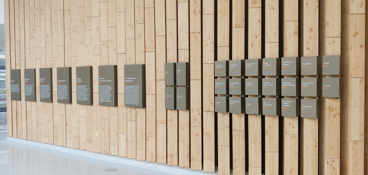 Donor Signs: Donor Recognition Signs - IDS Signage Company