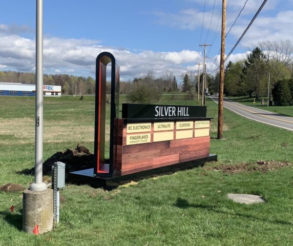Industrial Park Wayfinding at Silver Hill Technology Park