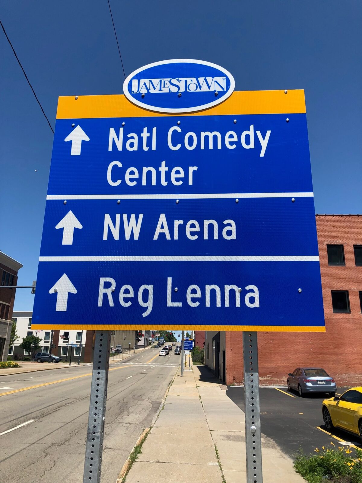 Urban Wayfinding: City of Jamestown, NY - ID Signsystems