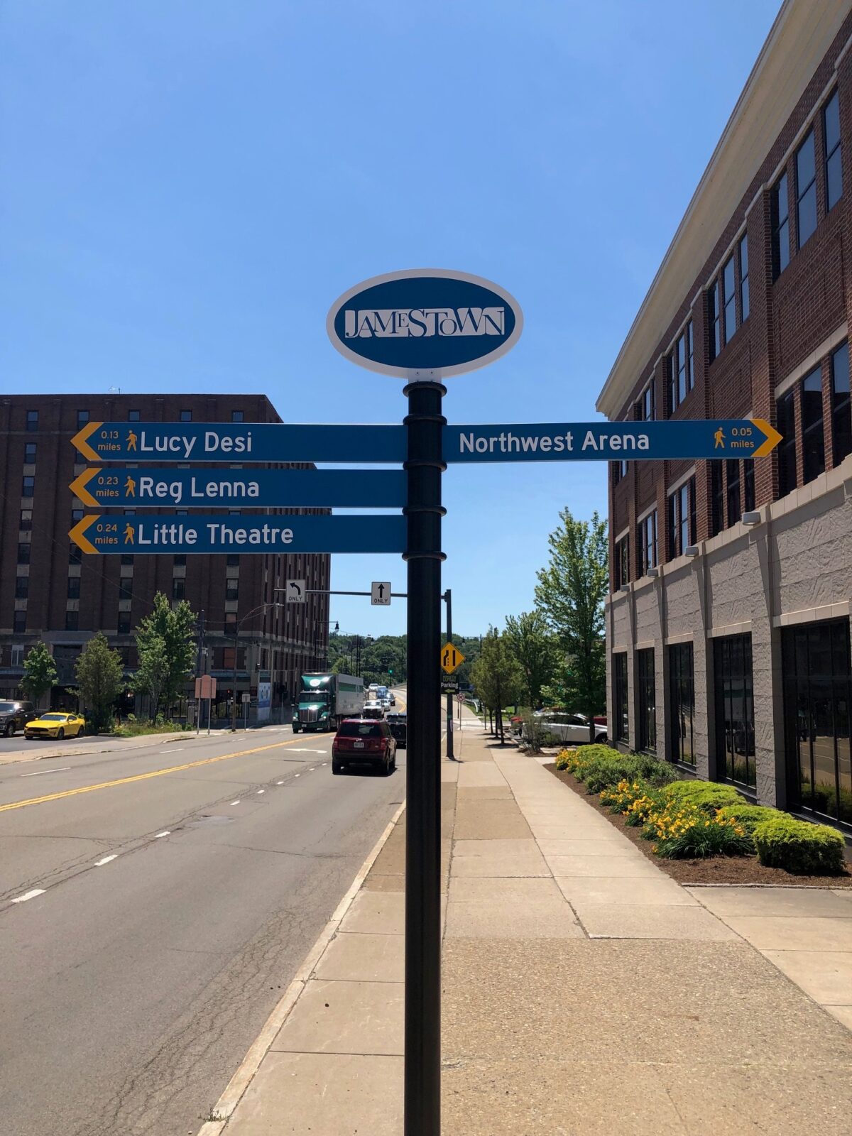 Urban Wayfinding: City of Jamestown, NY - ID Signsystems