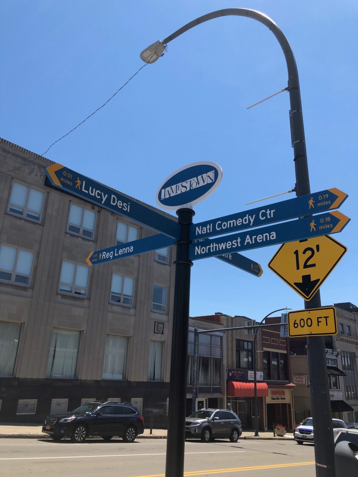 Urban Wayfinding: City of Jamestown, NY - ID Signsystems