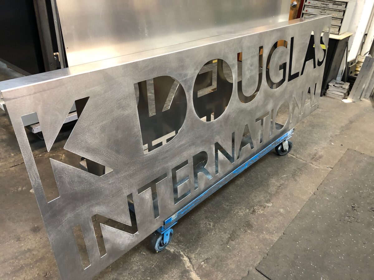 Airport Gateway Sign at Frederick Douglass International - ID Signsystems