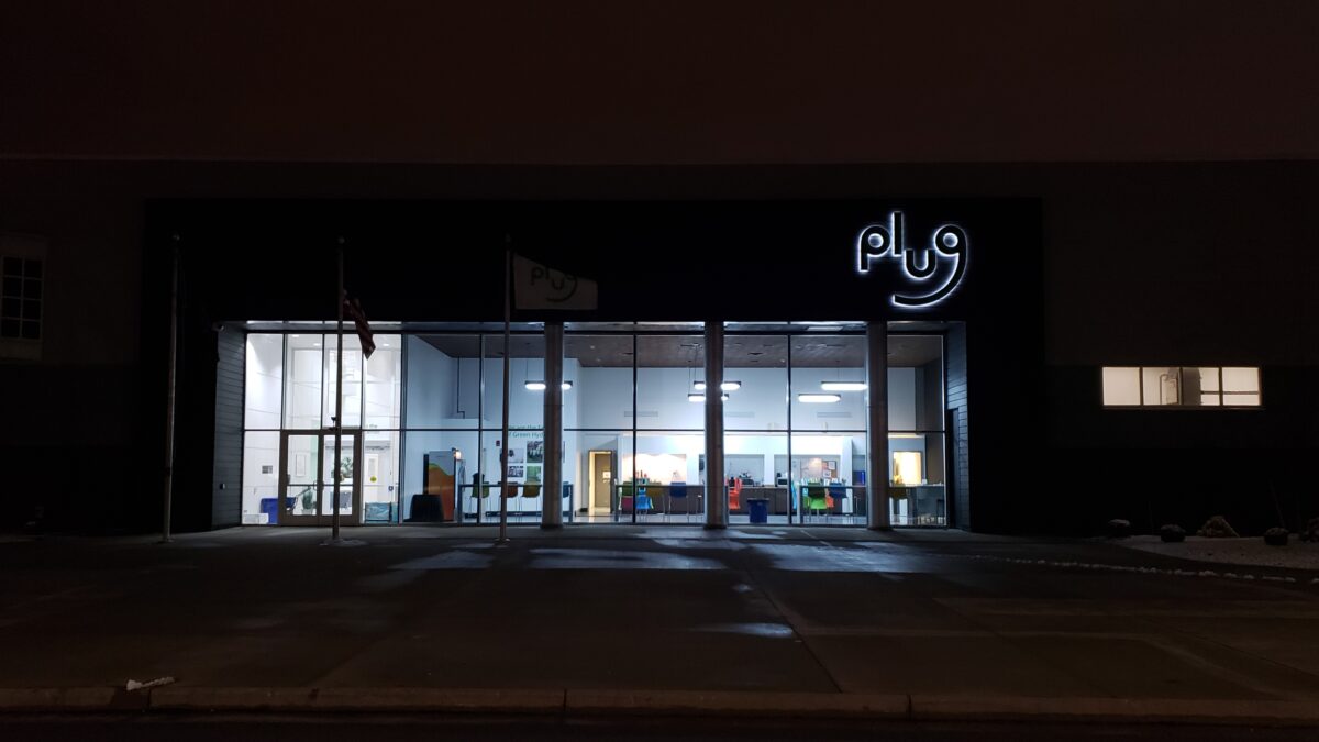 Plug Power Illuminated Corporate Signs