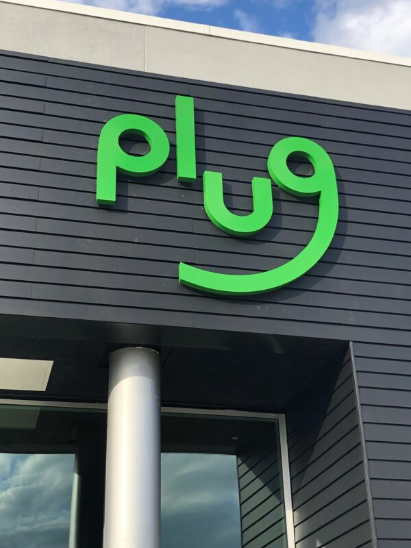 Plug Power Illuminated Corporate Signs